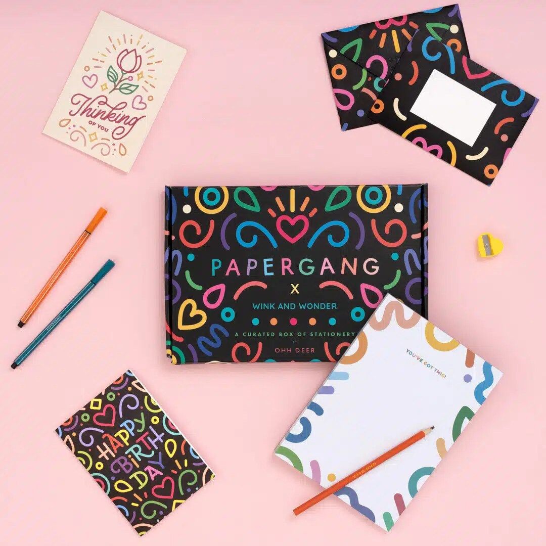 Papergang Bright Ideas Stationery Box - Aurum Art