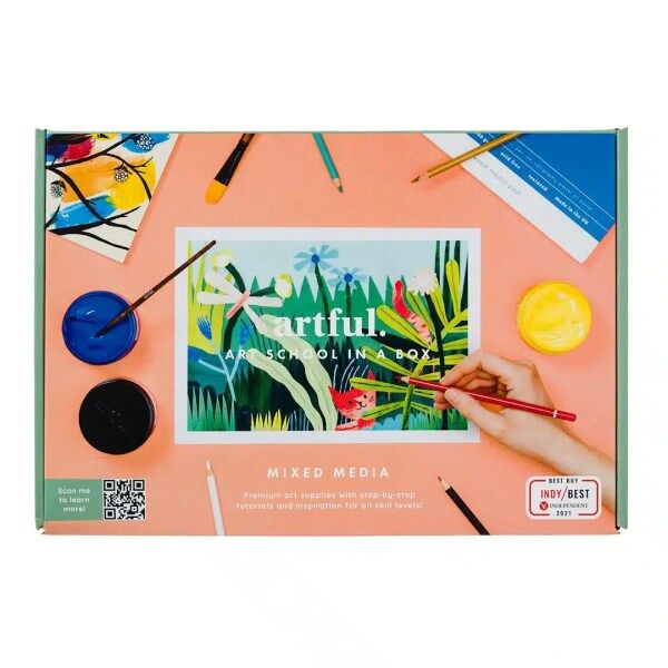 Artful Art School in a Box - Mixed Media Art Kit - Aurum Art