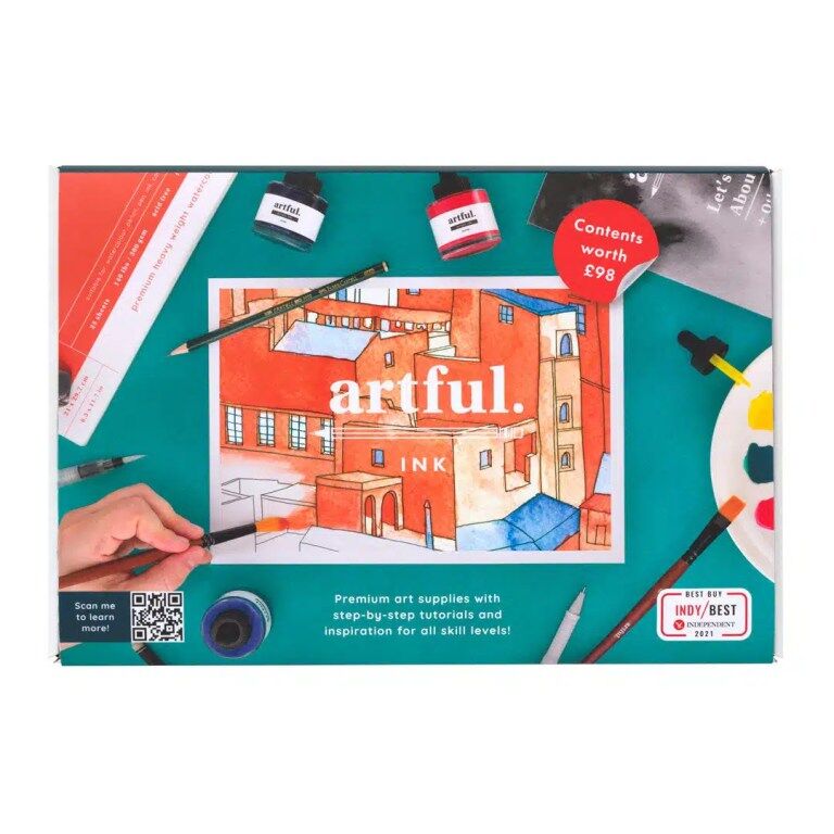 Artful Art School in a Box - Ink Art Kit - Aurum Art